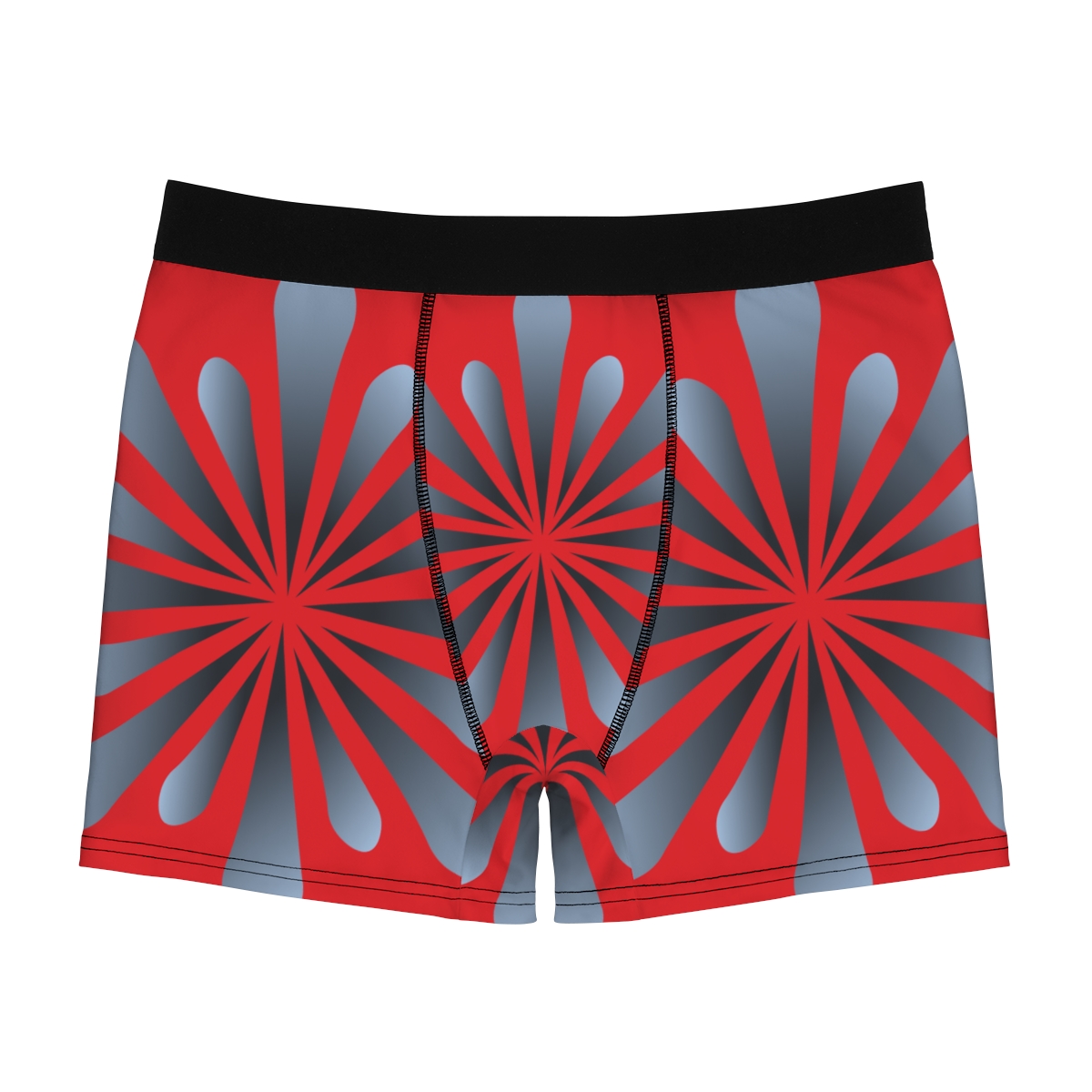 Red “Burst” Men’s Boxer Briefs – Silent Lyfe Apparel